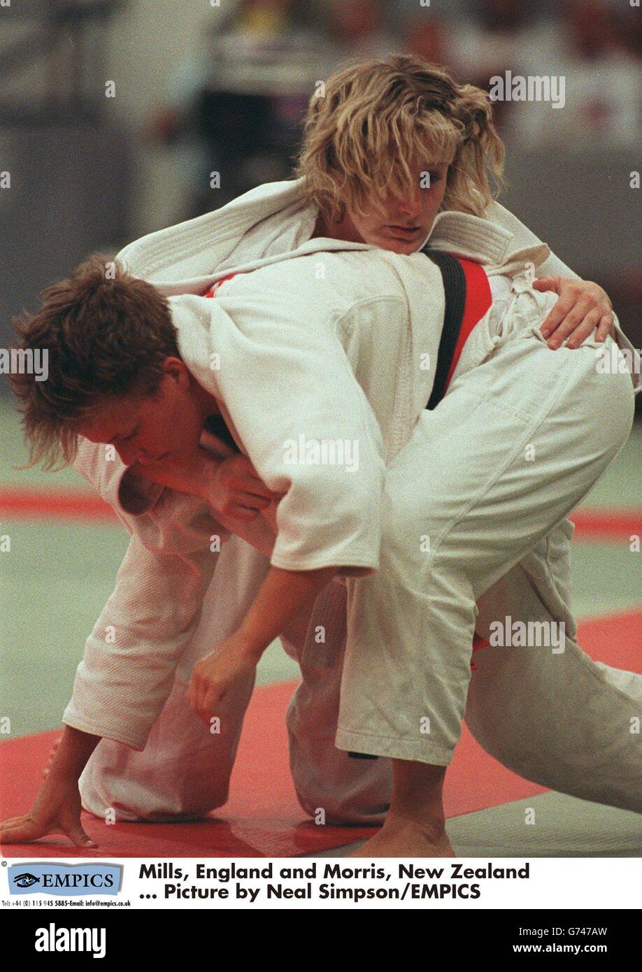 Commonwealth Games Auckland-Judo. Mills, England and Morris, New ...
