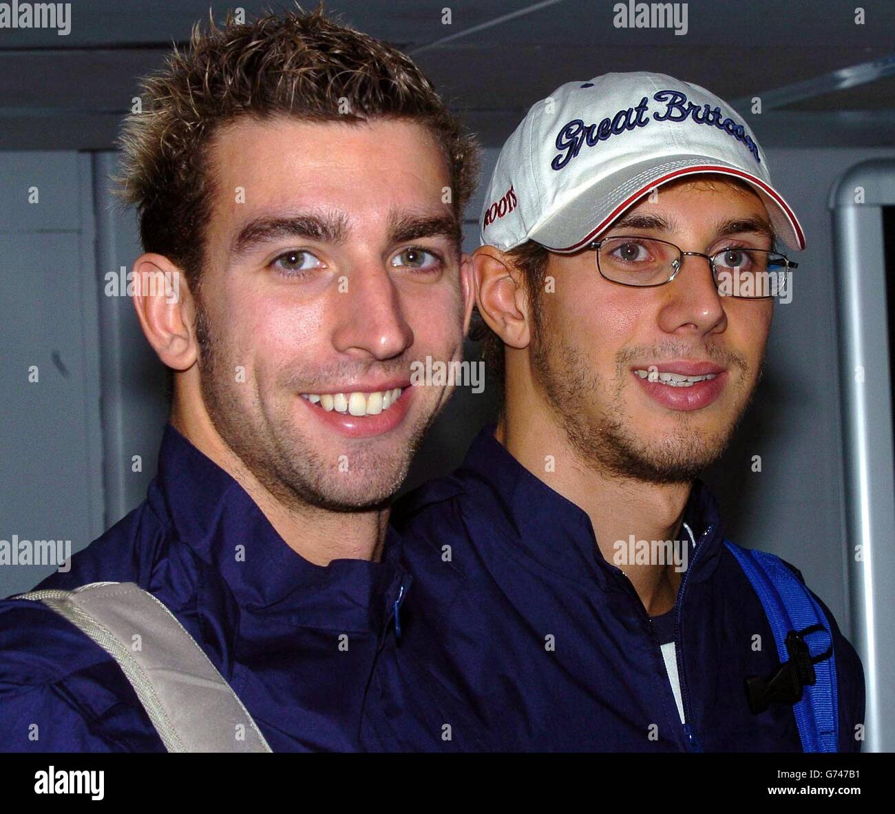 James Gibson at Heathrow Airport Stock Photo - Alamy
