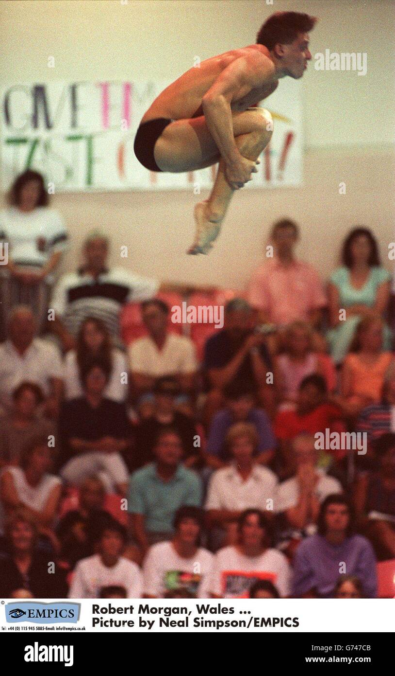 Commonwealth Games Auckland-Diving Stock Photo - Alamy