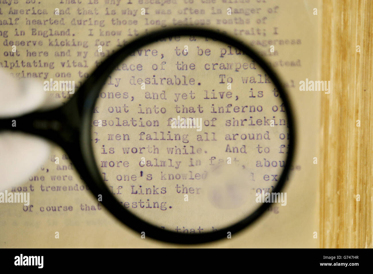 An extract from one of 491 letters which were sent to Colonel Leonard ...