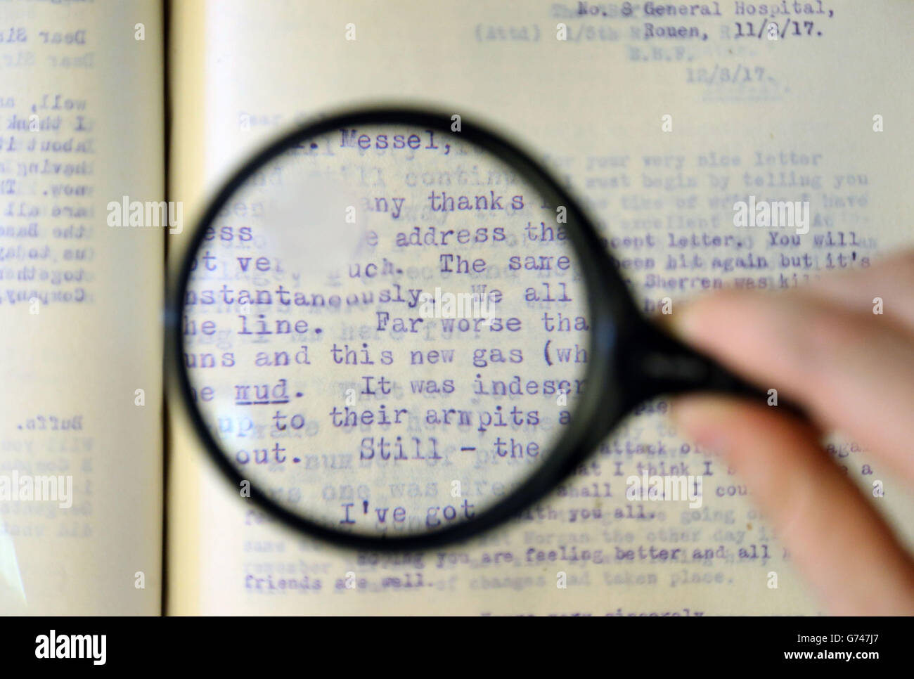 An extract from one of 491 letters which were sent to Colonel Leonard ...