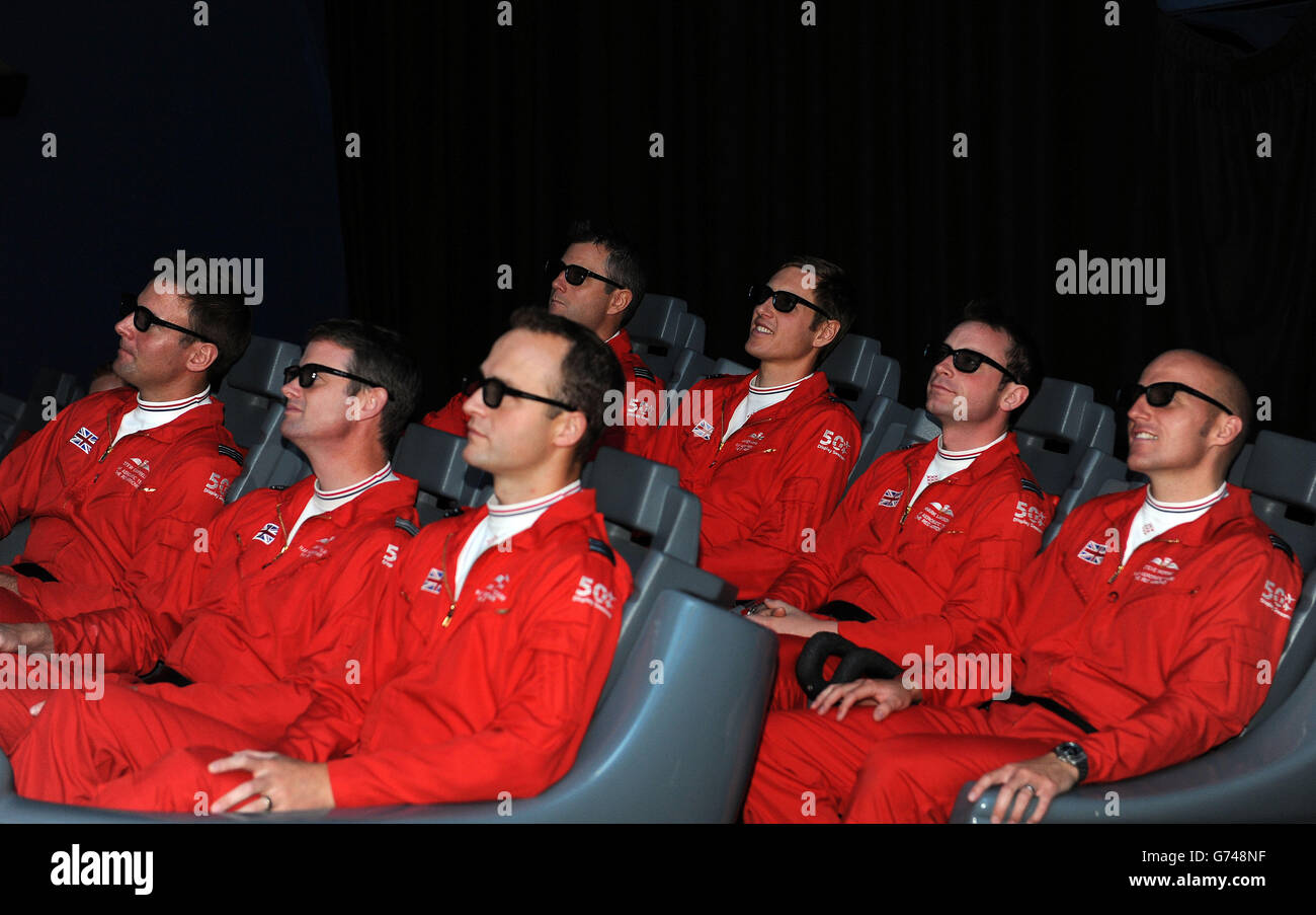 Raf red arrows visit science museum hi-res stock photography and images ...