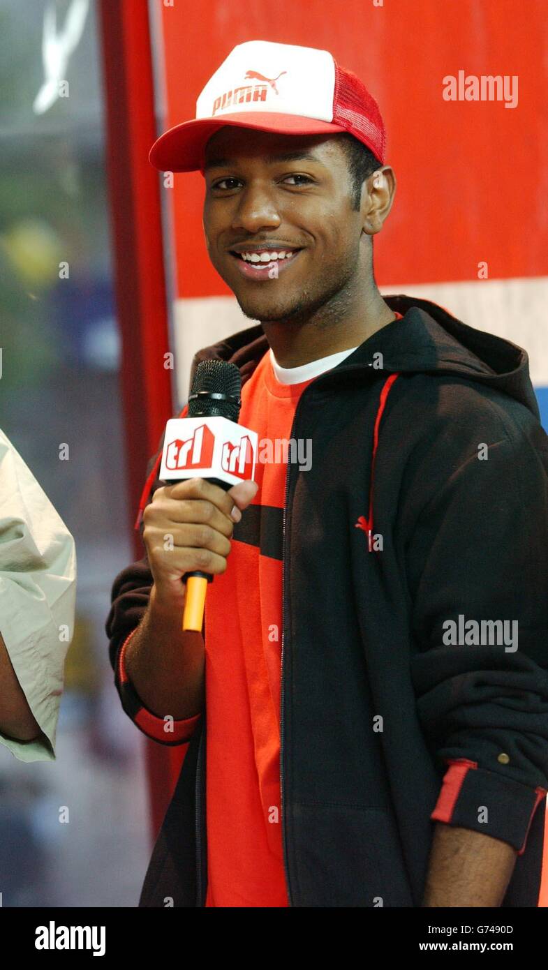 US hip-hop act ATL during their guest appearance on MTV's TRL - Total ...