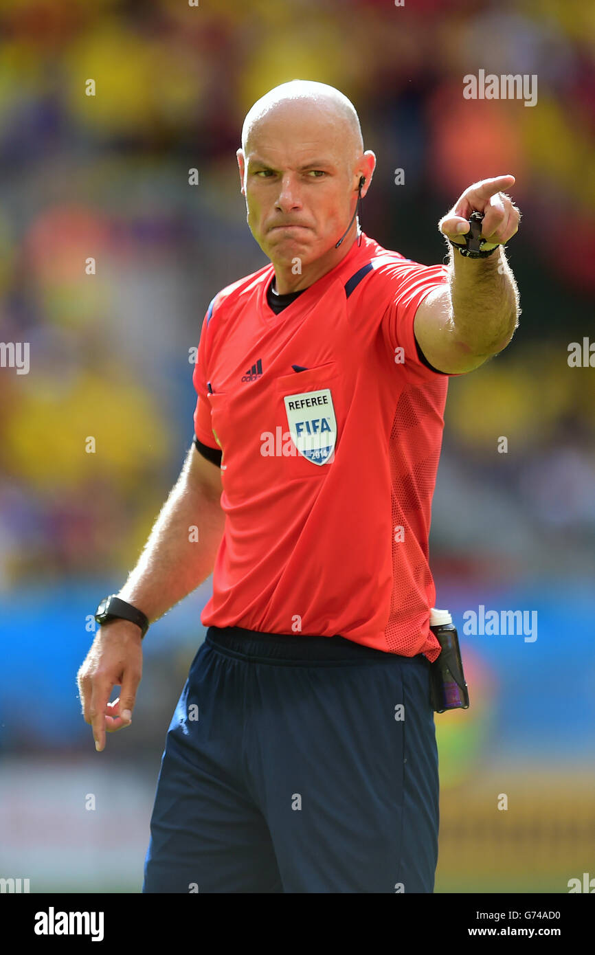 World cup 2014 football referee hi-res stock photography and images - Alamy