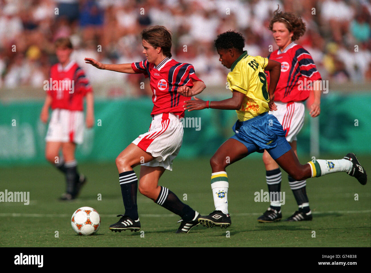 International Soccer Women - Atlanta 1996 - Womens Competition - Brazil ...