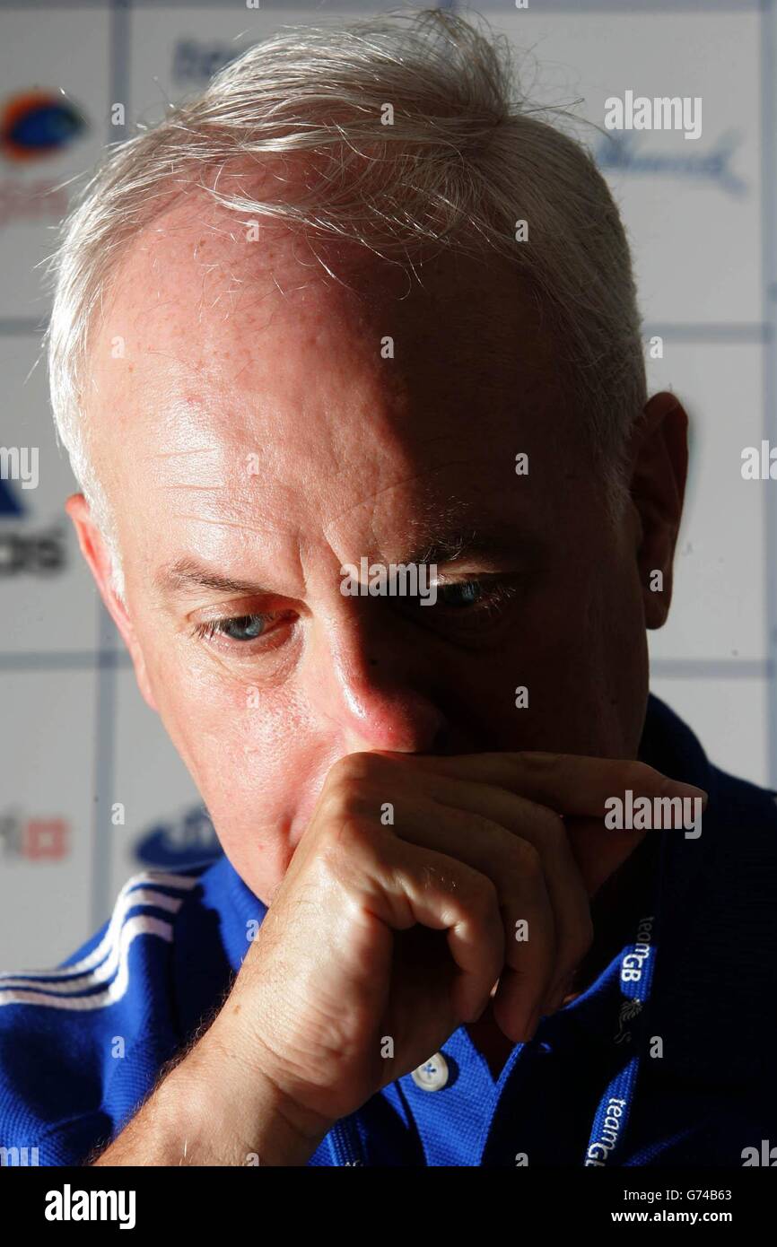 Max Jones at the GB Olympic Holding Camp Stock Photo - Alamy