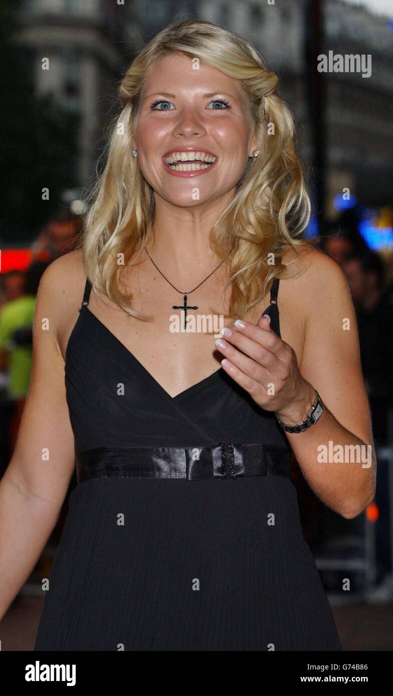 F l full length celebrity showbiz film premiere smiling vanessa nimmo ...