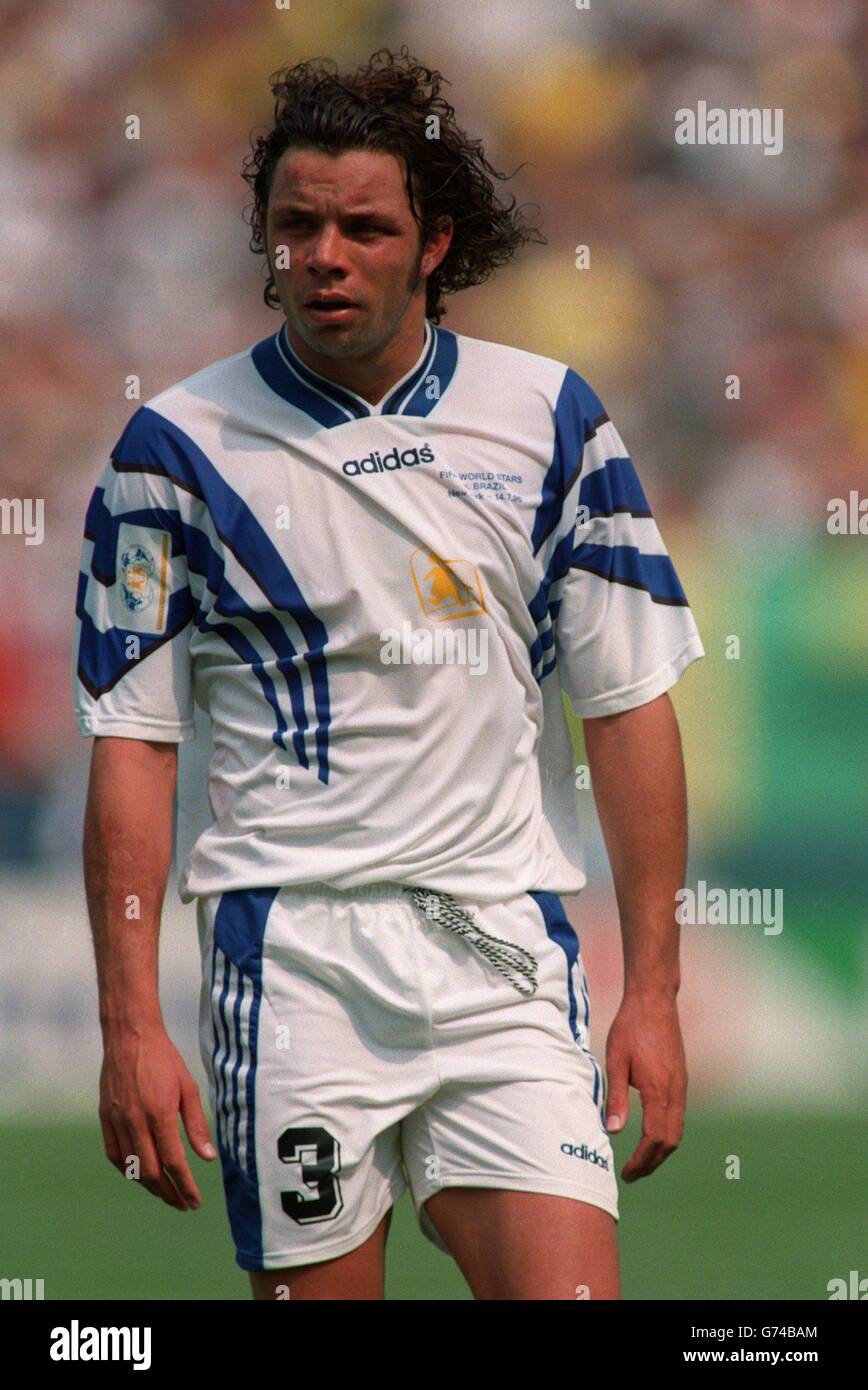 International Soccer - Fifa World Stars Team v Brazil. Mark Fish , Fifa ...