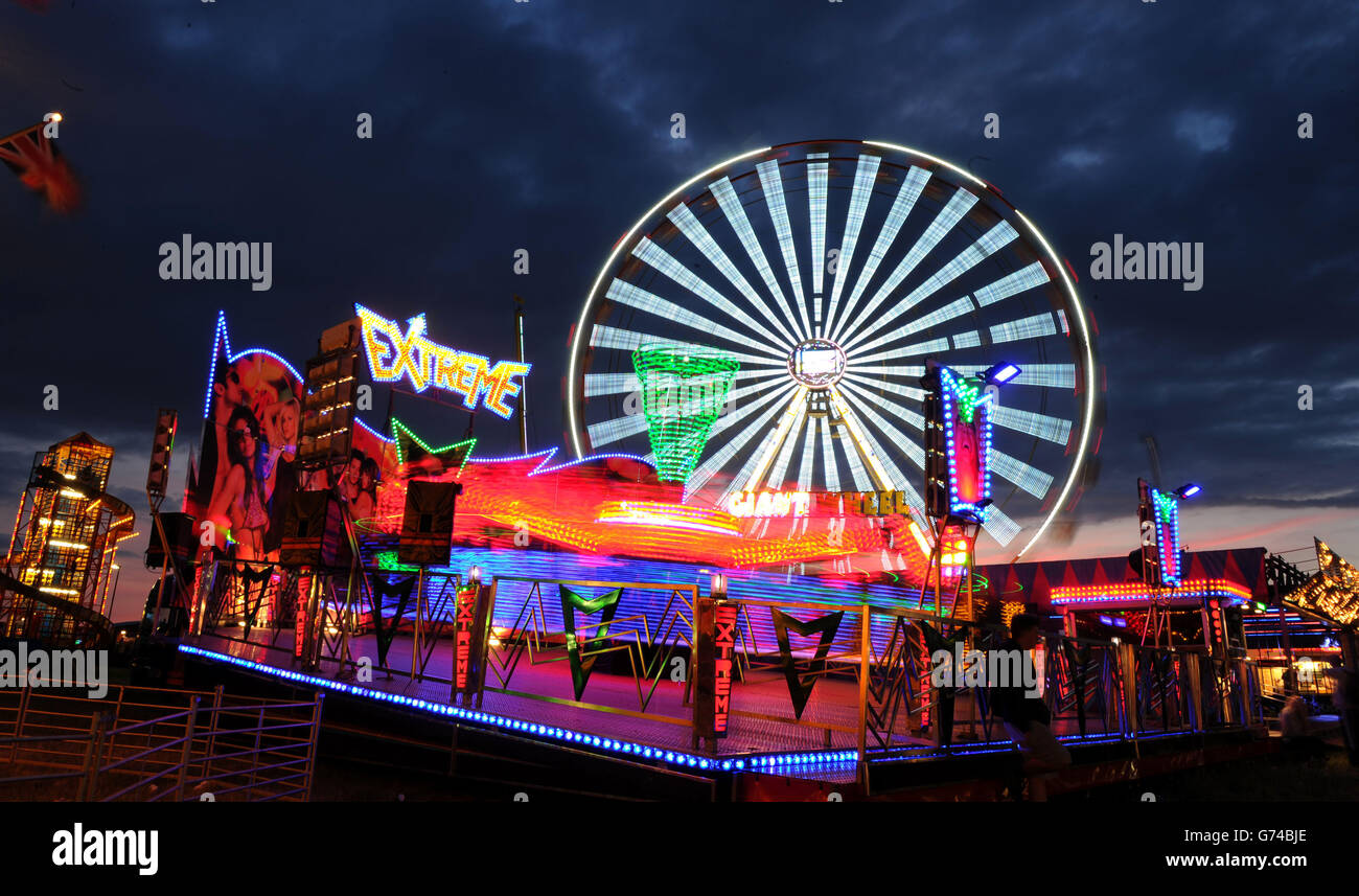 The Hoppings Newcastle Fair Stock Photos & The Hoppings Newcastle Fair ...