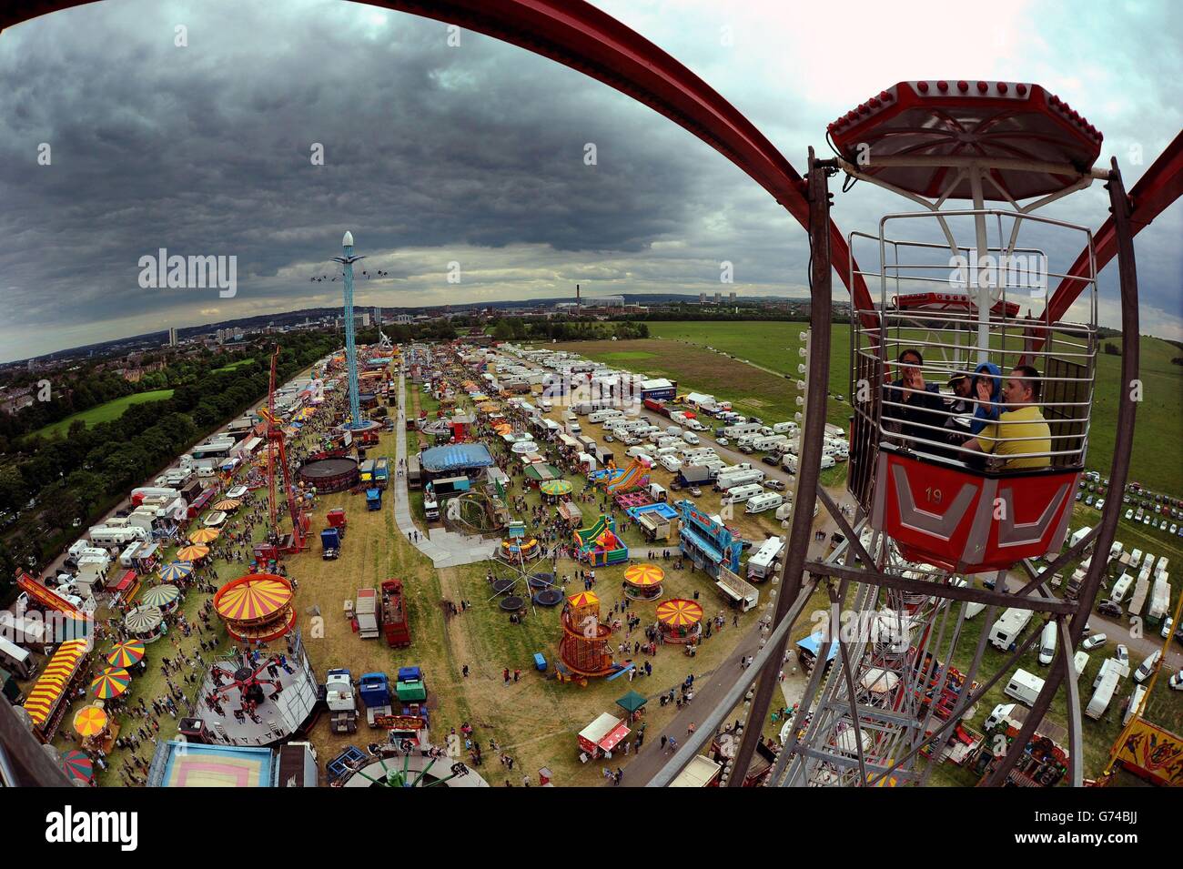 The Hoppings, the world's biggest travelling fun fair officially opened ...