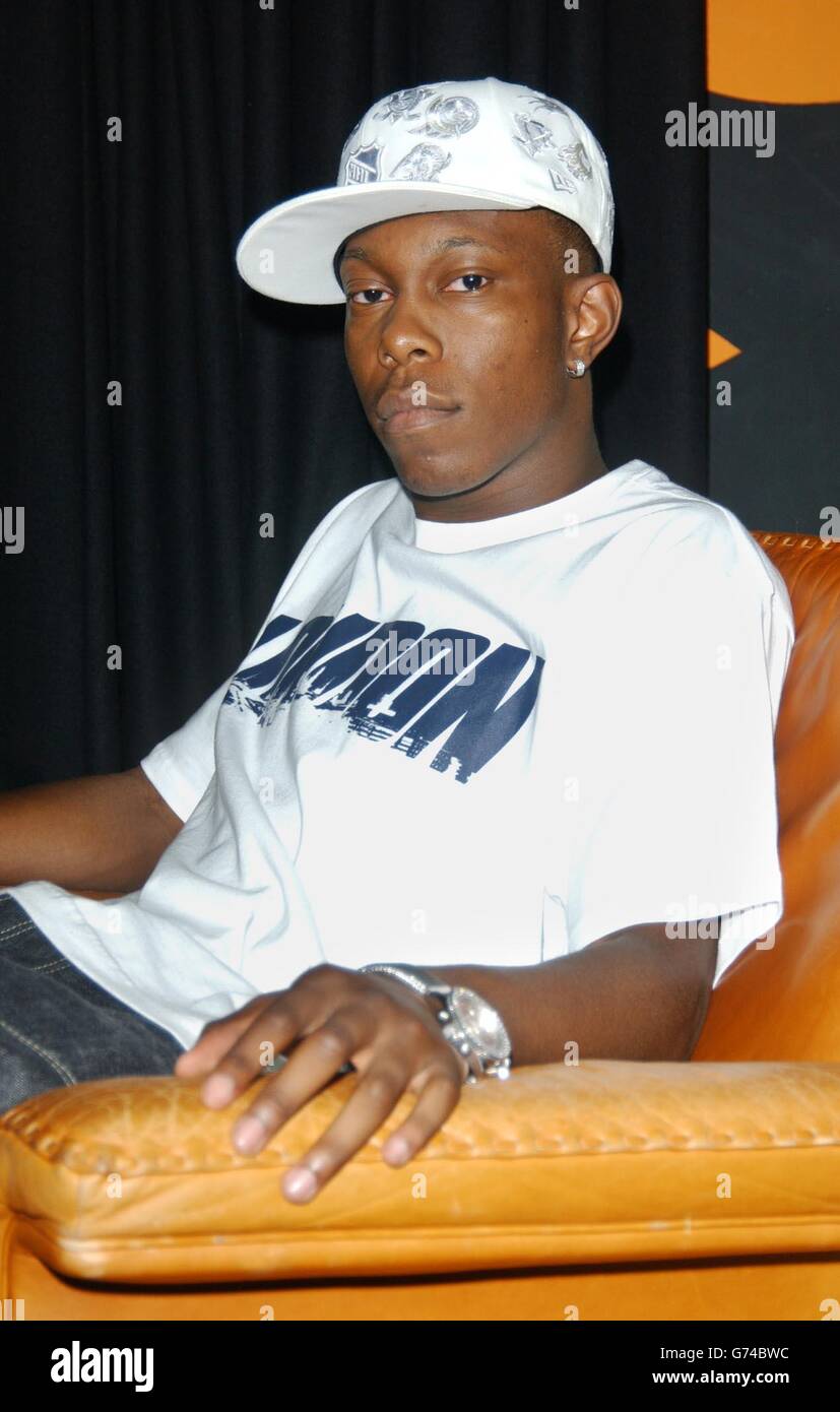 Singer Dizzee Rascal during his guest appearance on MTV's TRL - Total ...