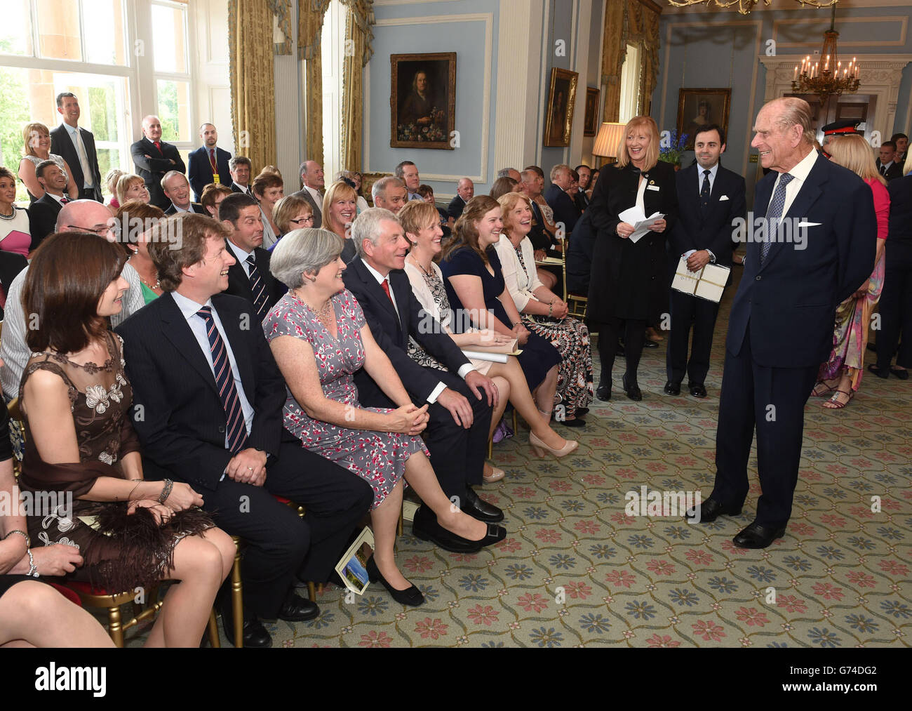 The duke edinburgh meets recipients duke edinburgh award hillsborough ...
