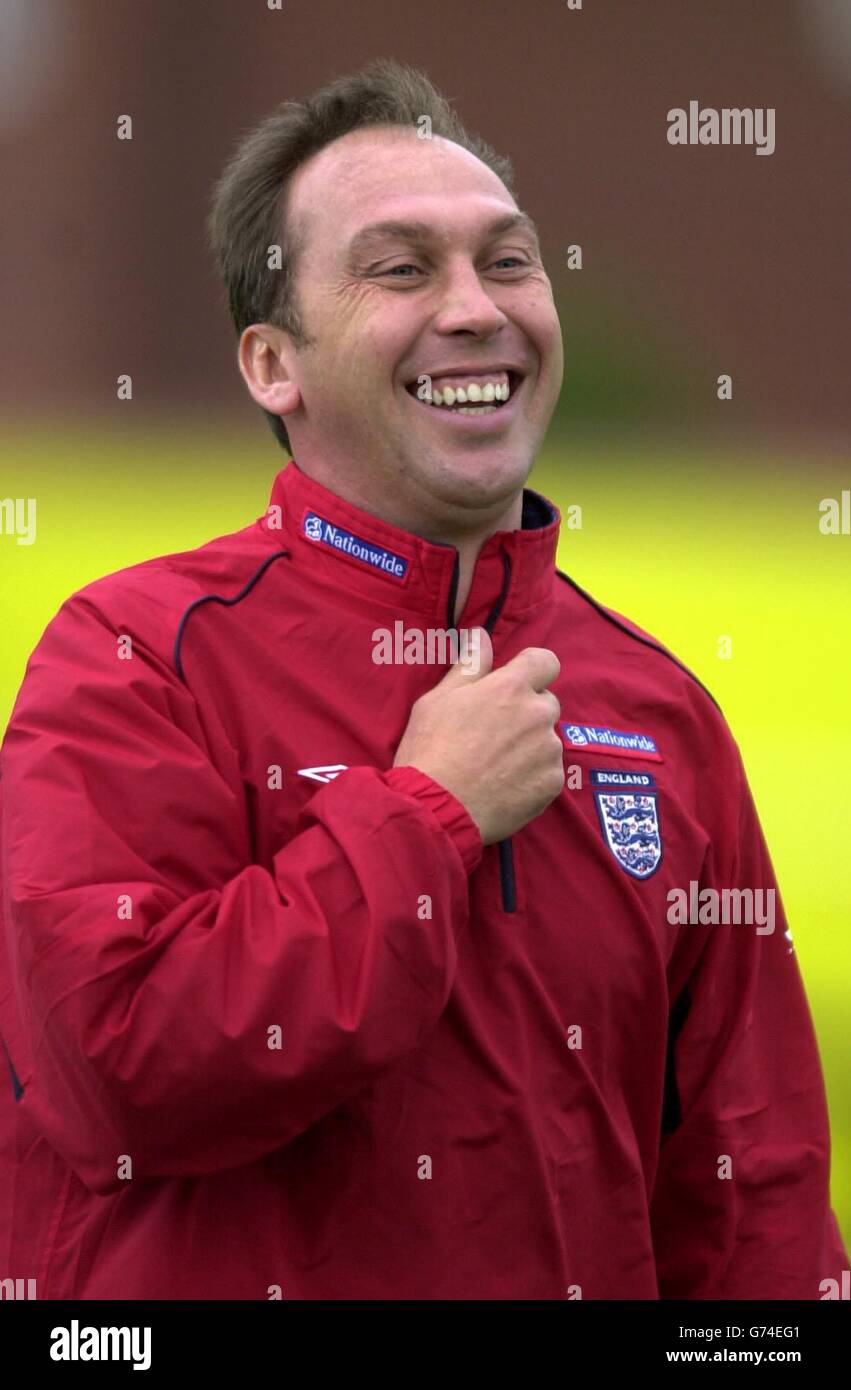 England U21 training session/ David Platt Stock Photo - Alamy