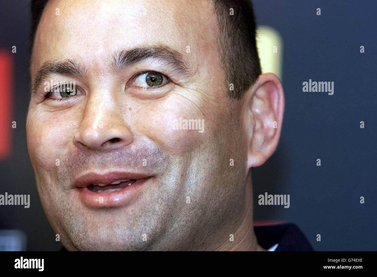 Austalian rugby union coach Eddie Jones during a press conference at ...