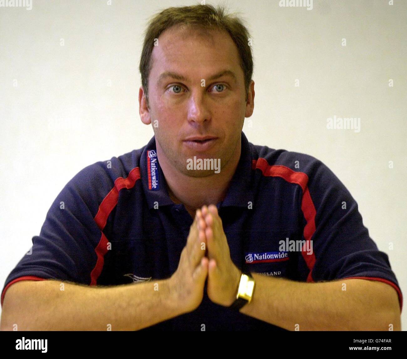 England's under21 head coach David Platt during a press conference at ...