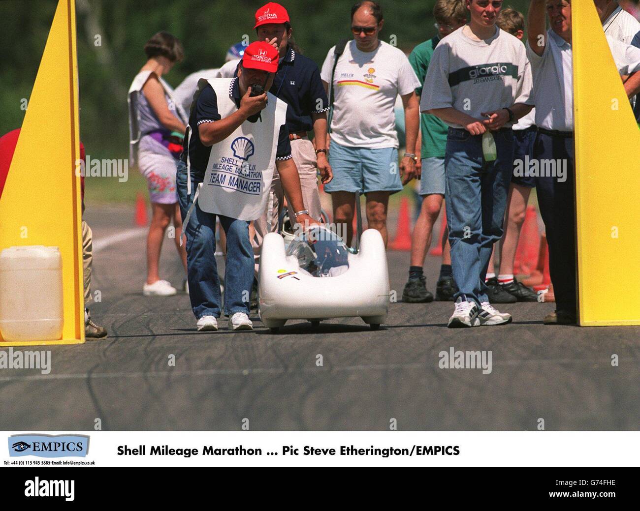 Shell Mileage Marathon. Shell Mileage Marathon Stock Photo - Alamy