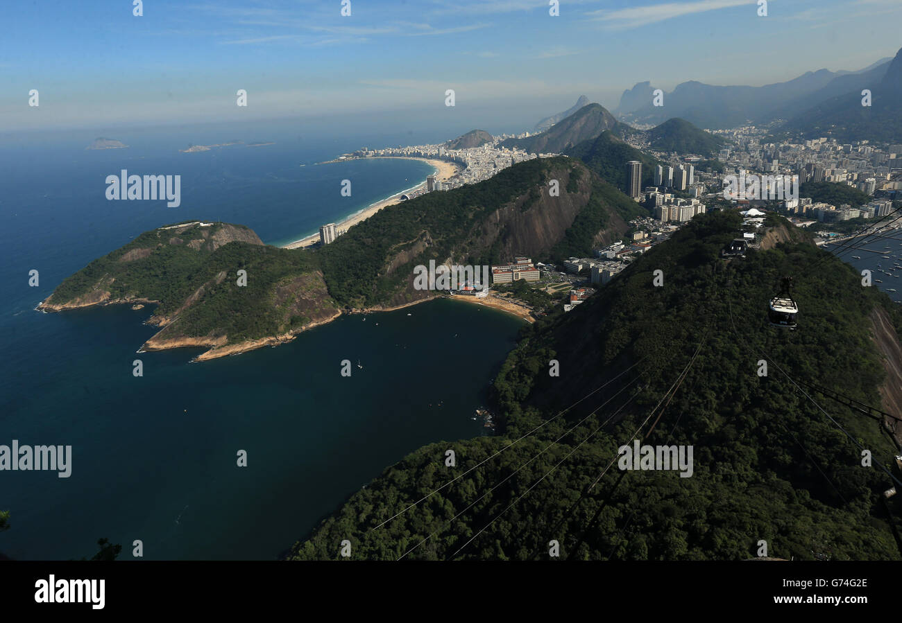 Soccer - FIFA World Cup 2014 - General Views of Rio de Janeiro Stock ...