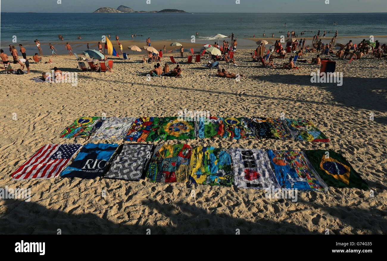 Soccer - FIFA World Cup 2014 - General Views of Rio de Janeiro Stock ...