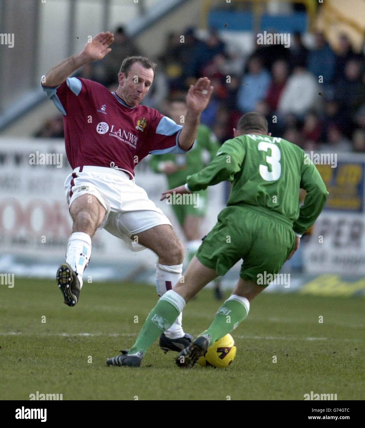 Burnley V Millwall Stock Photo - Alamy