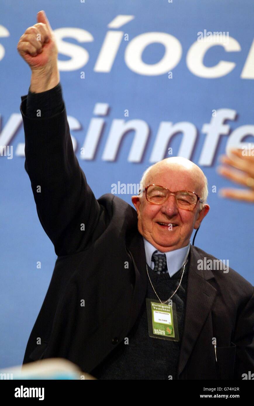 Veteran Republican Joe Cahill who died in hospital late last night ...