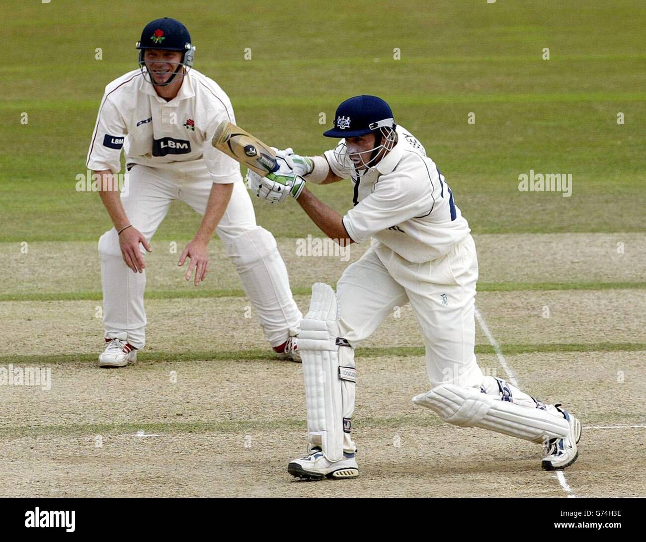 Defensive batting hi-res stock photography and images - Alamy