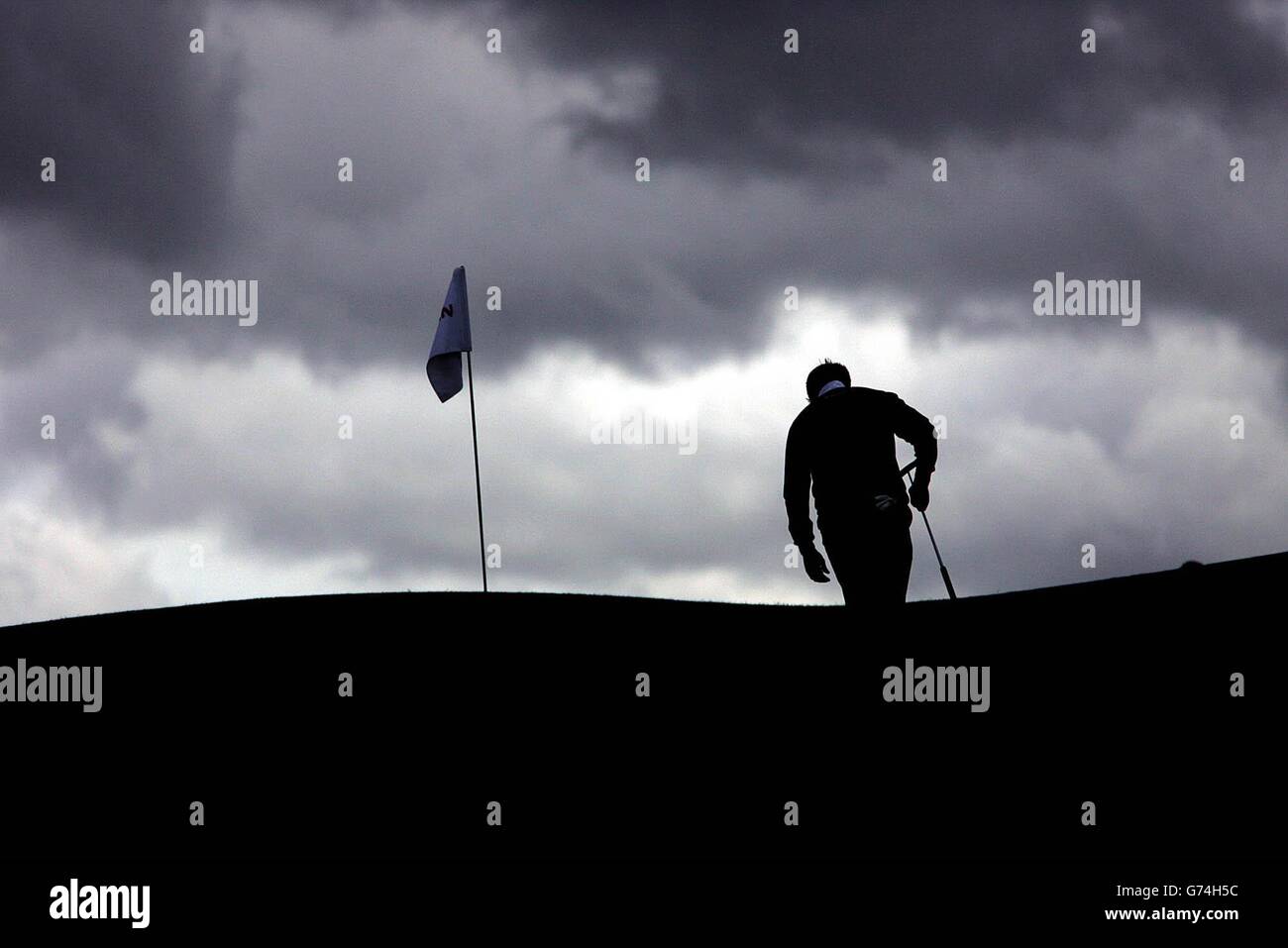 Third day of the Nissan Irish Open at Baltray Stock Photo - Alamy