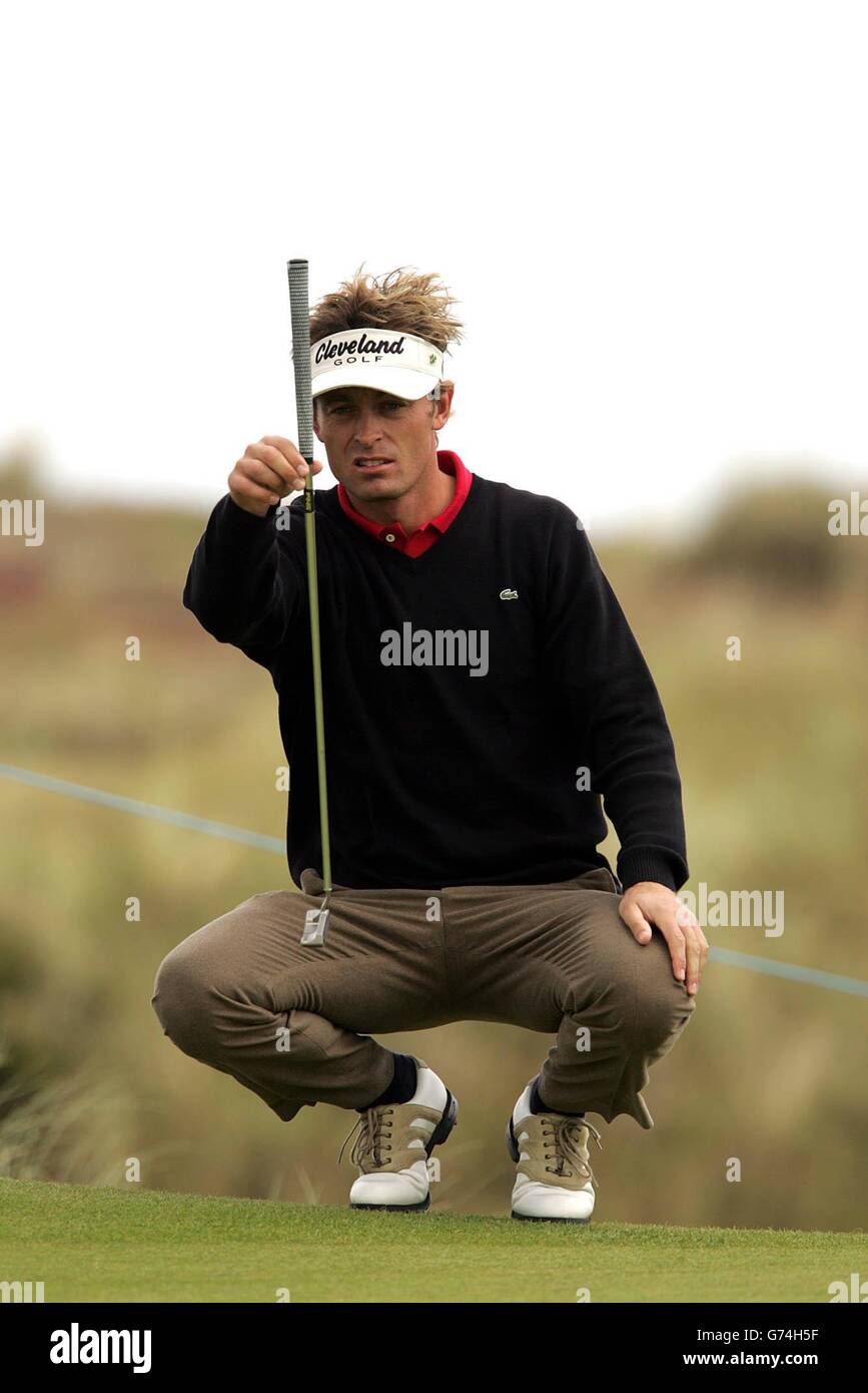 Raphael Jaquelin Irish Open. France's Raphael Jaquelin lines up his ...