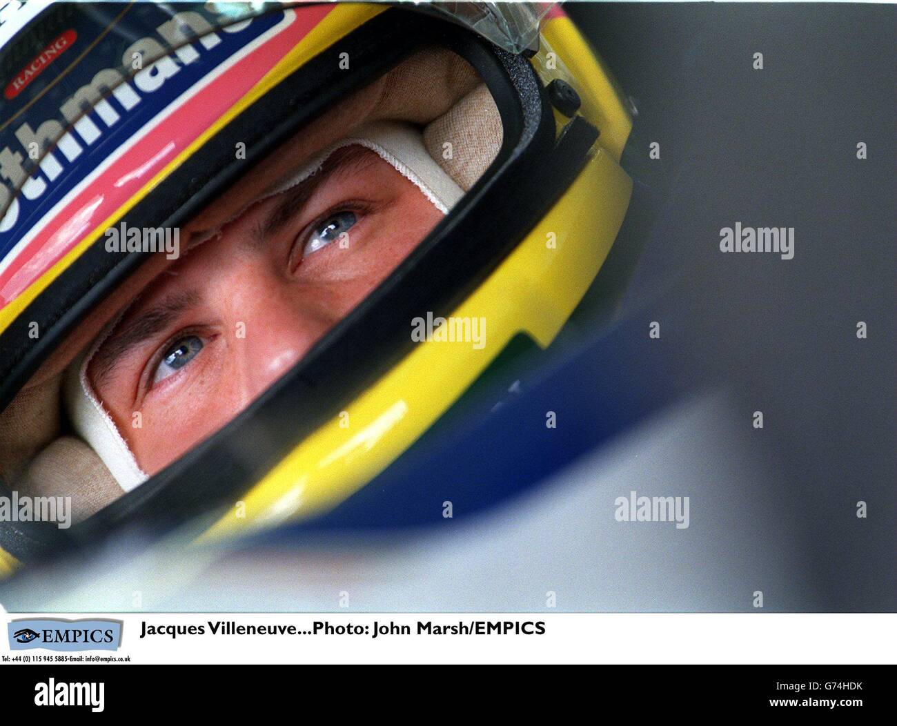 Motor racing, Portuguese Grand Prix.. Jacques Villeneuve Stock Photo ...