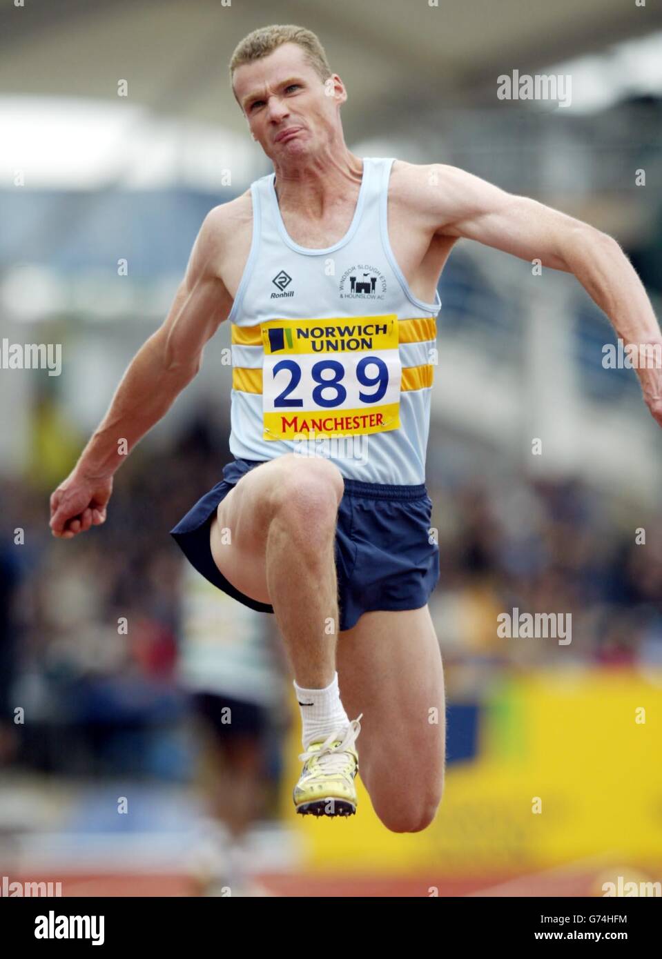 Martin Rossiter Norwich Union Olympic Trials Stock Photo - Alamy