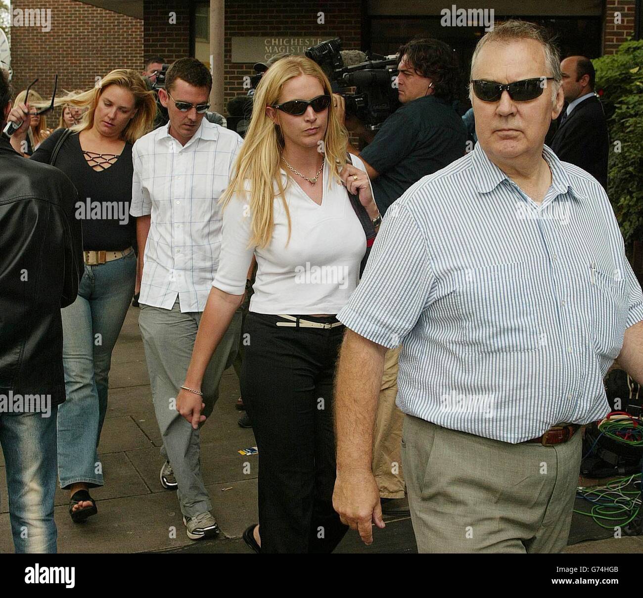 His brother chris wragg and wife hi-res stock photography and images ...