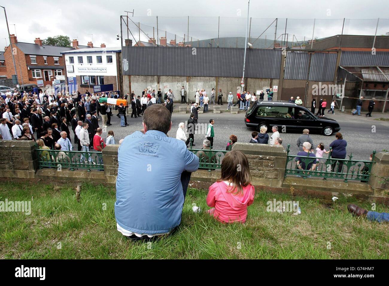 Funeral of Joe Cahill Stock Photo - Alamy