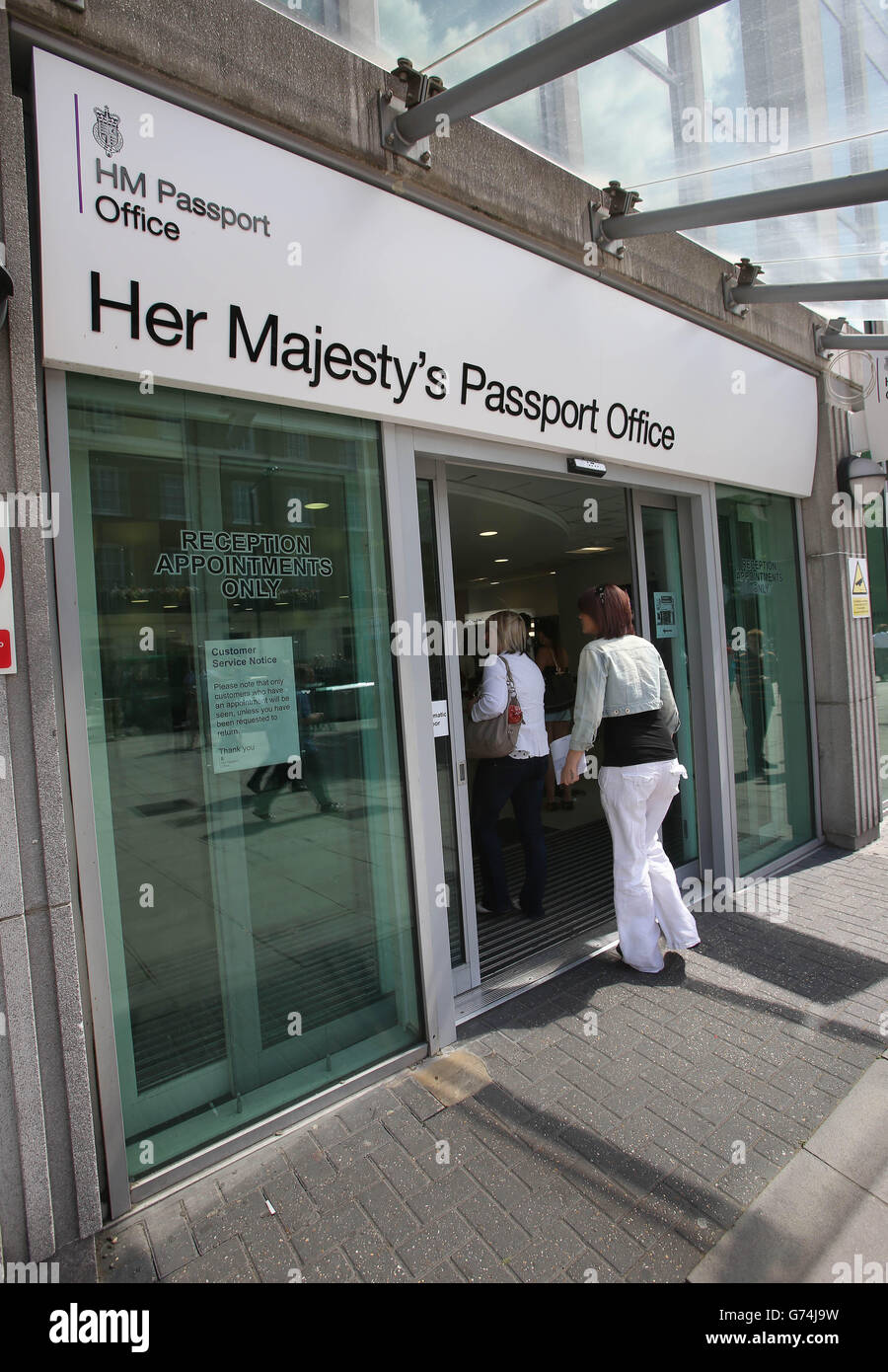 The Passport Office in central London as the Passport Office is to put ...