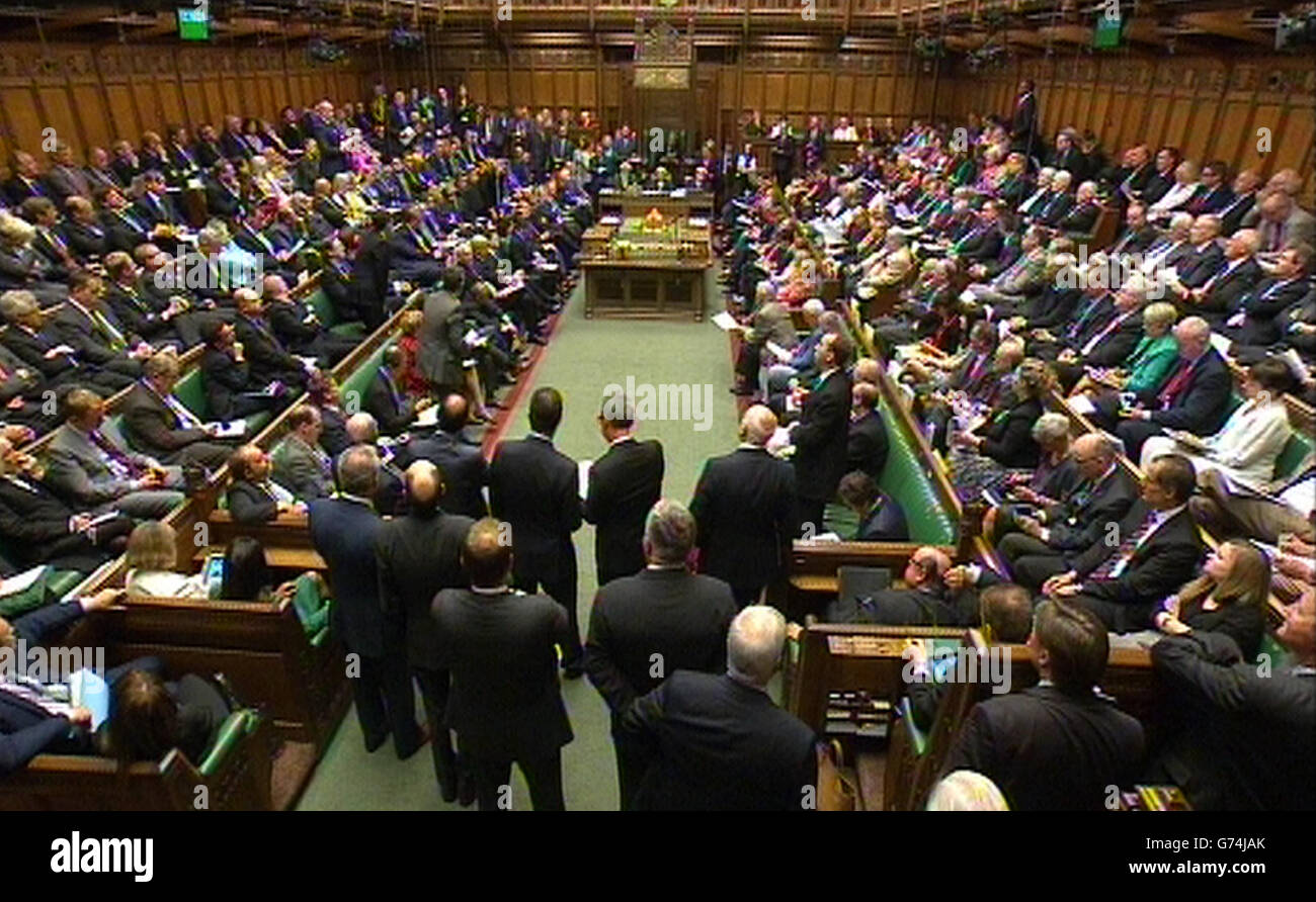 Prime Minister's Questions Stock Photo - Alamy