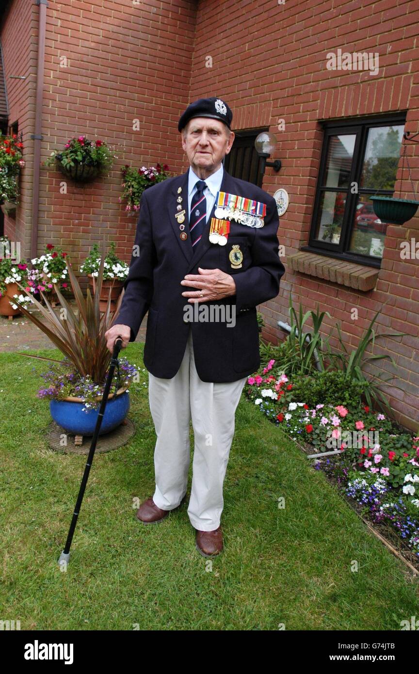 William Stone, formerly a Chief Stoker in the Royal Navy, is pictured ...