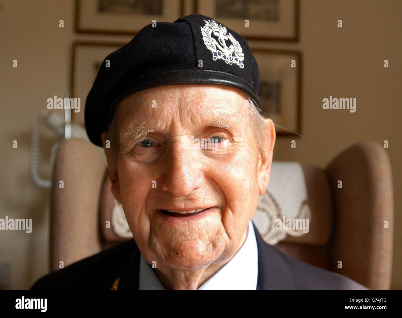 William Stone, formerly a Chief Stoker in the Royal Navy, is pictured ...