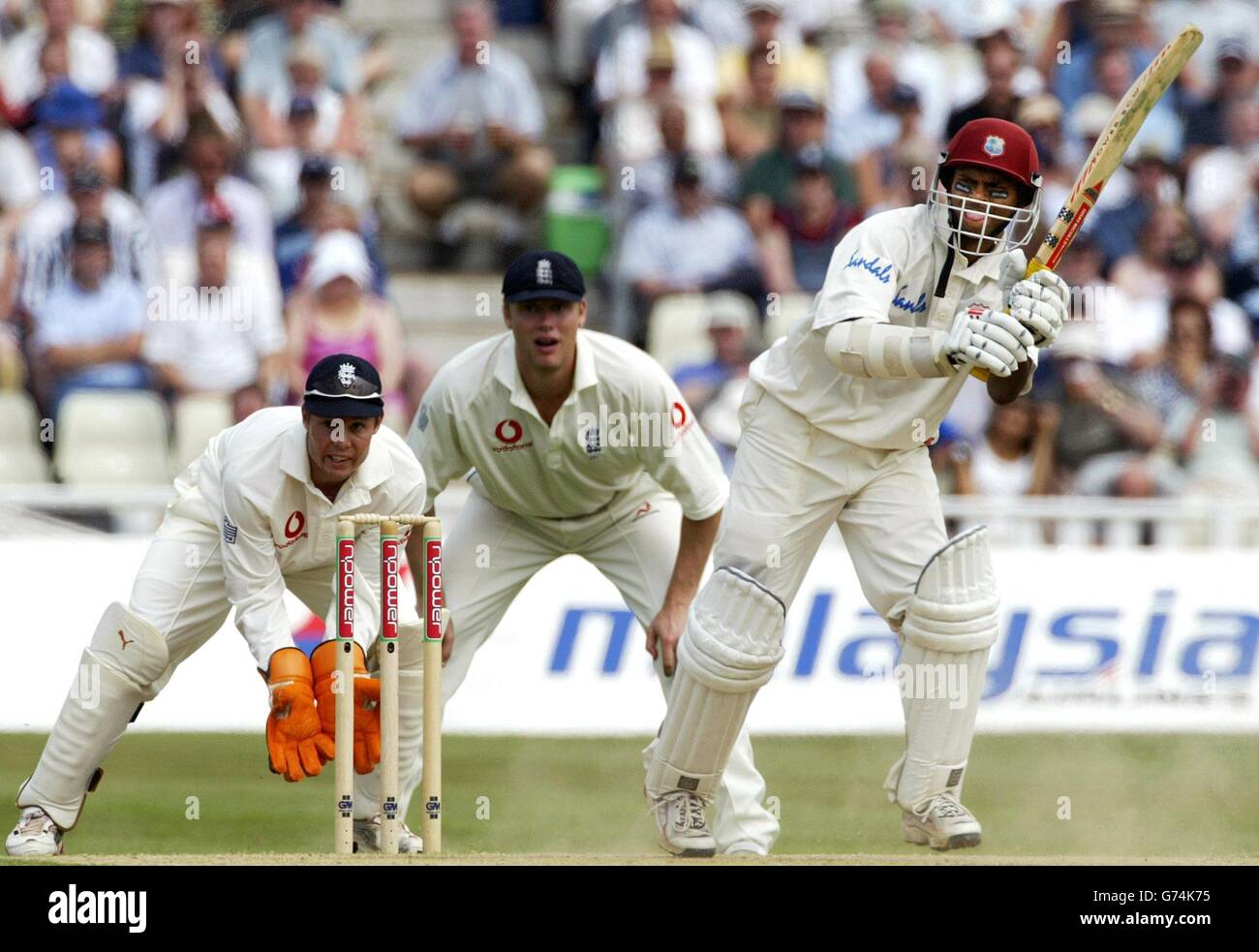 CRICKET Second npower Test match Stock Photo - Alamy