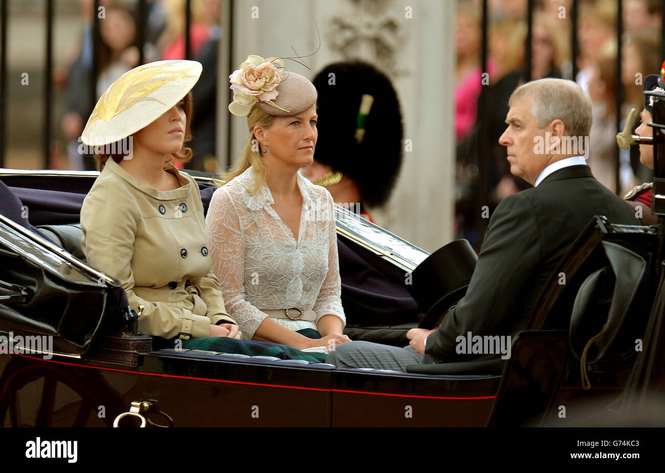 Trooping the Colour parade Stock Photo - Alamy