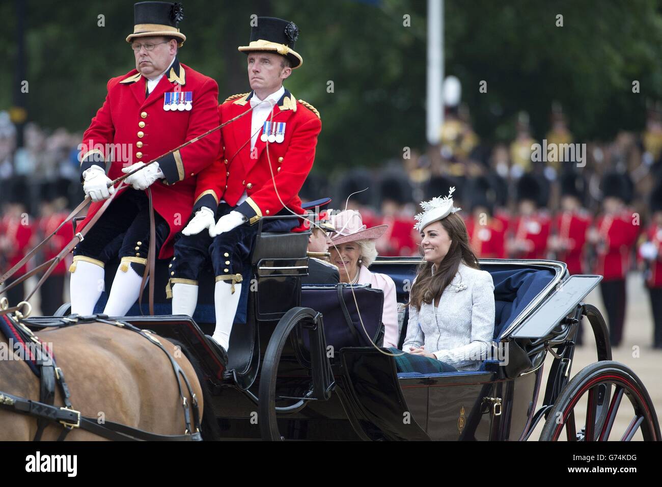 Trooping the Colour parade Stock Photo - Alamy