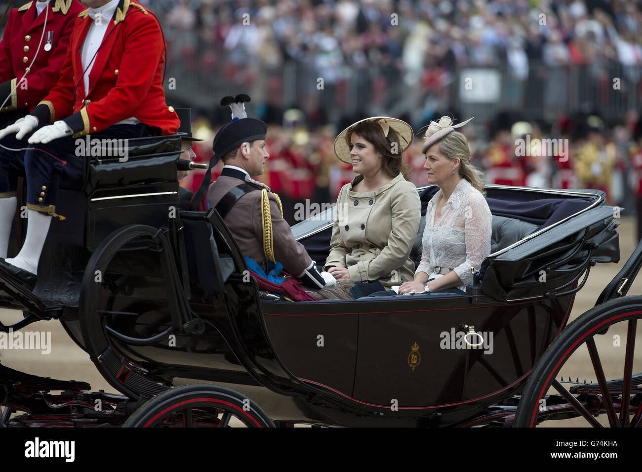Trooping the Colour parade Stock Photo - Alamy