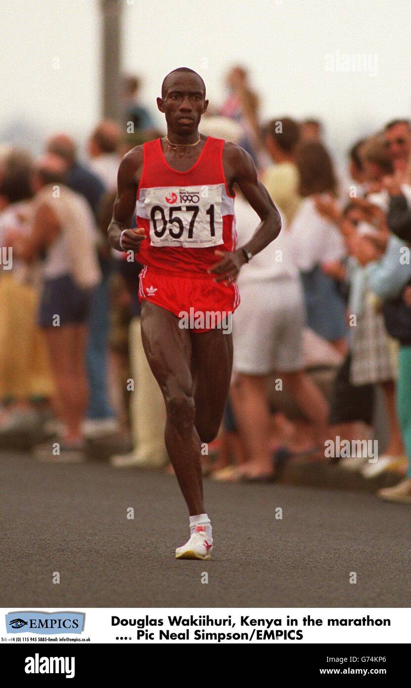 Athletics commonwealth games auckland 1990 hi-res stock photography and ...