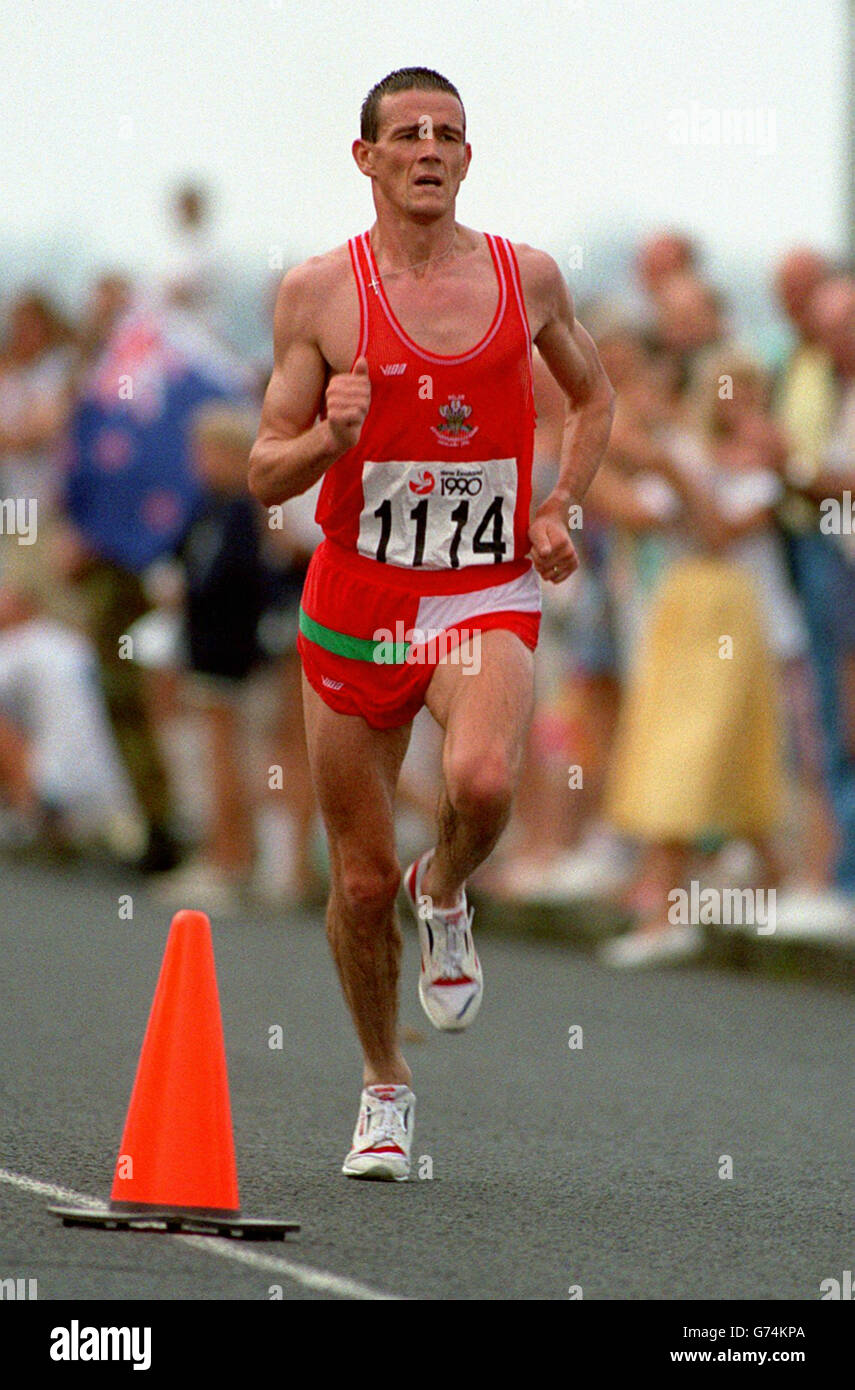 Athletics - Commonwealth Games - Auckland -1990 Stock Photo - Alamy