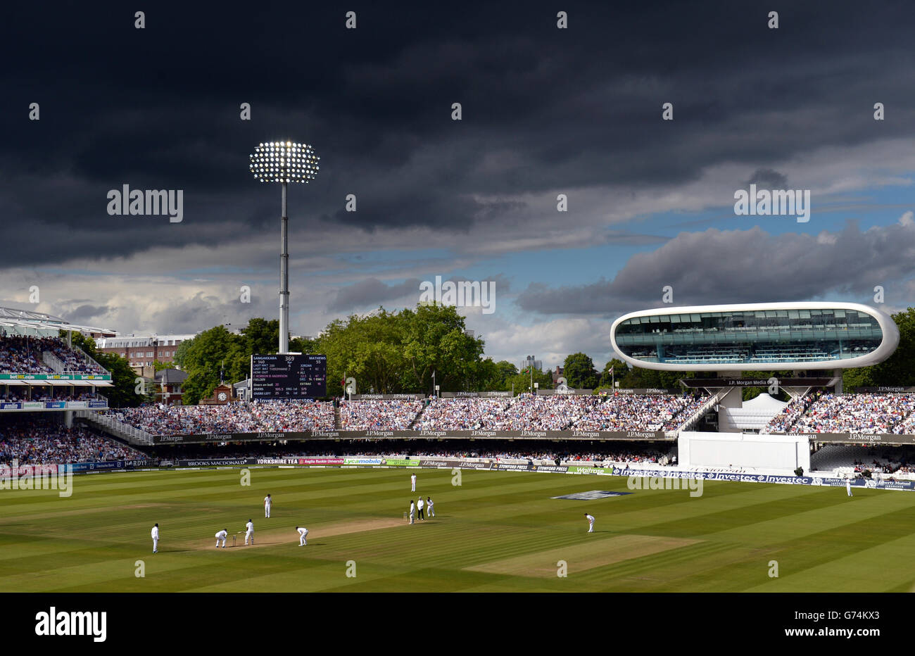 Day three investec test match lords cricket ground hi-res stock ...