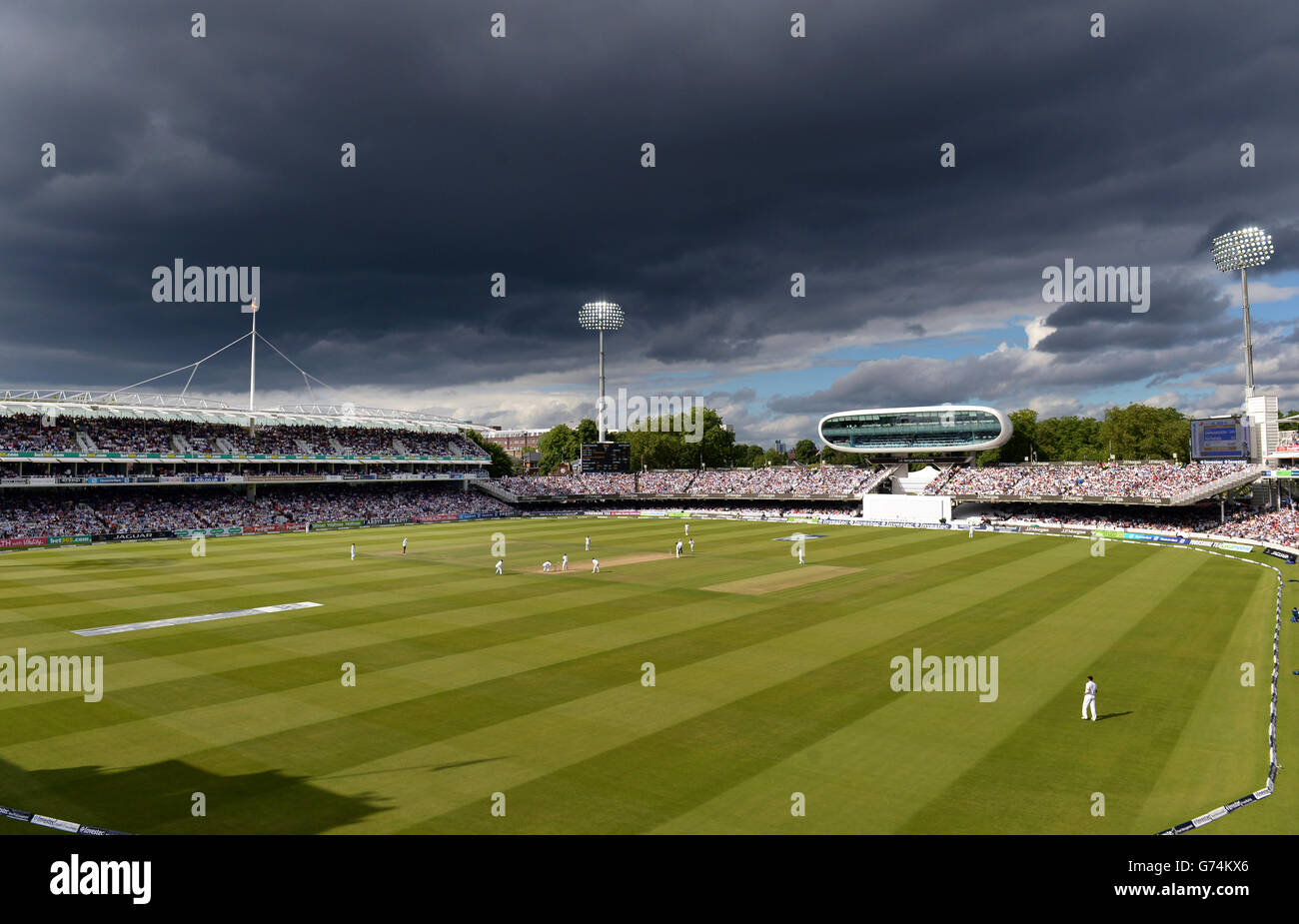 Cricket clouds gv general view hi-res stock photography and images - Alamy