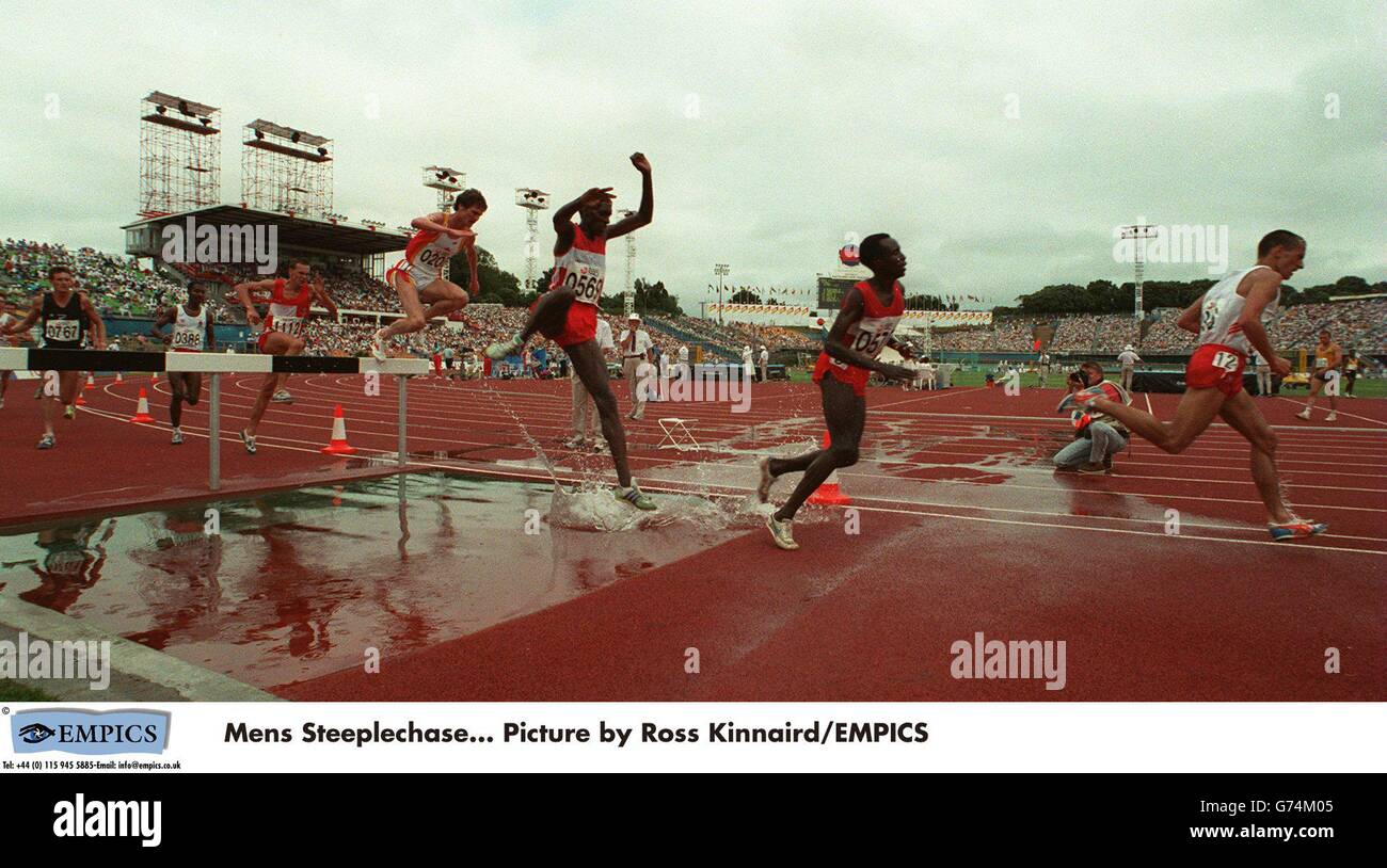 Commonwealth Games Auckland-Athletics Stock Photo - Alamy