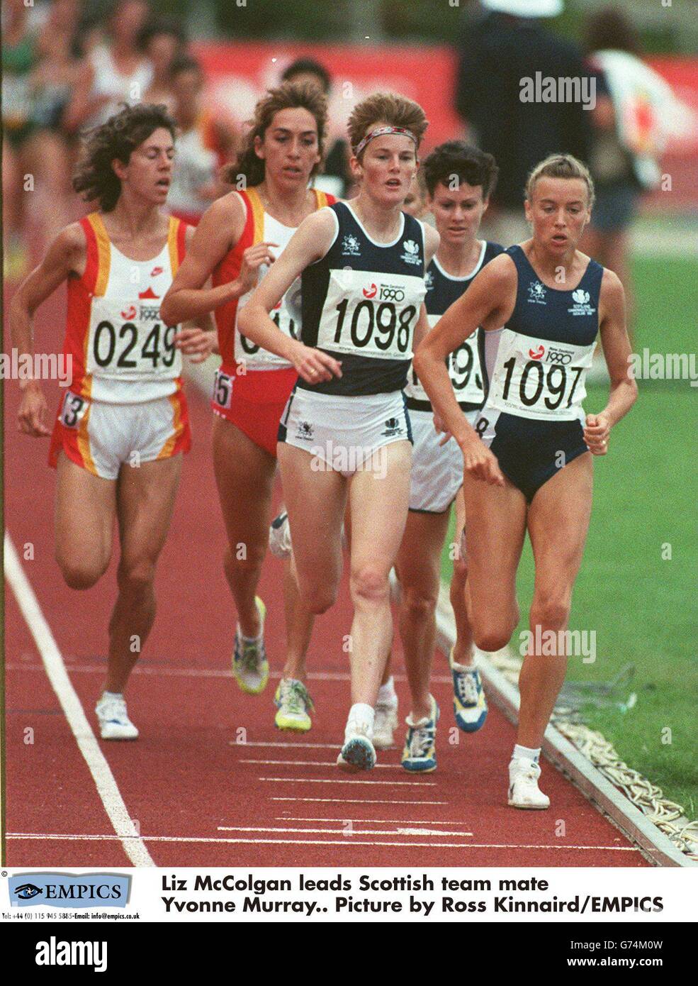 Commonwealth Games Auckland-Athletics Stock Photo - Alamy