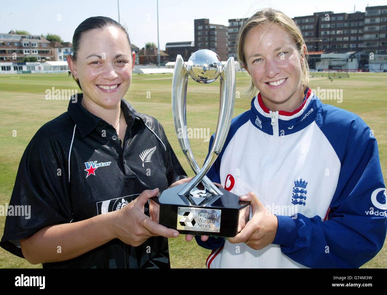 Left to right, Maia Lewis age 24, New Zealand women's cricket captain ...