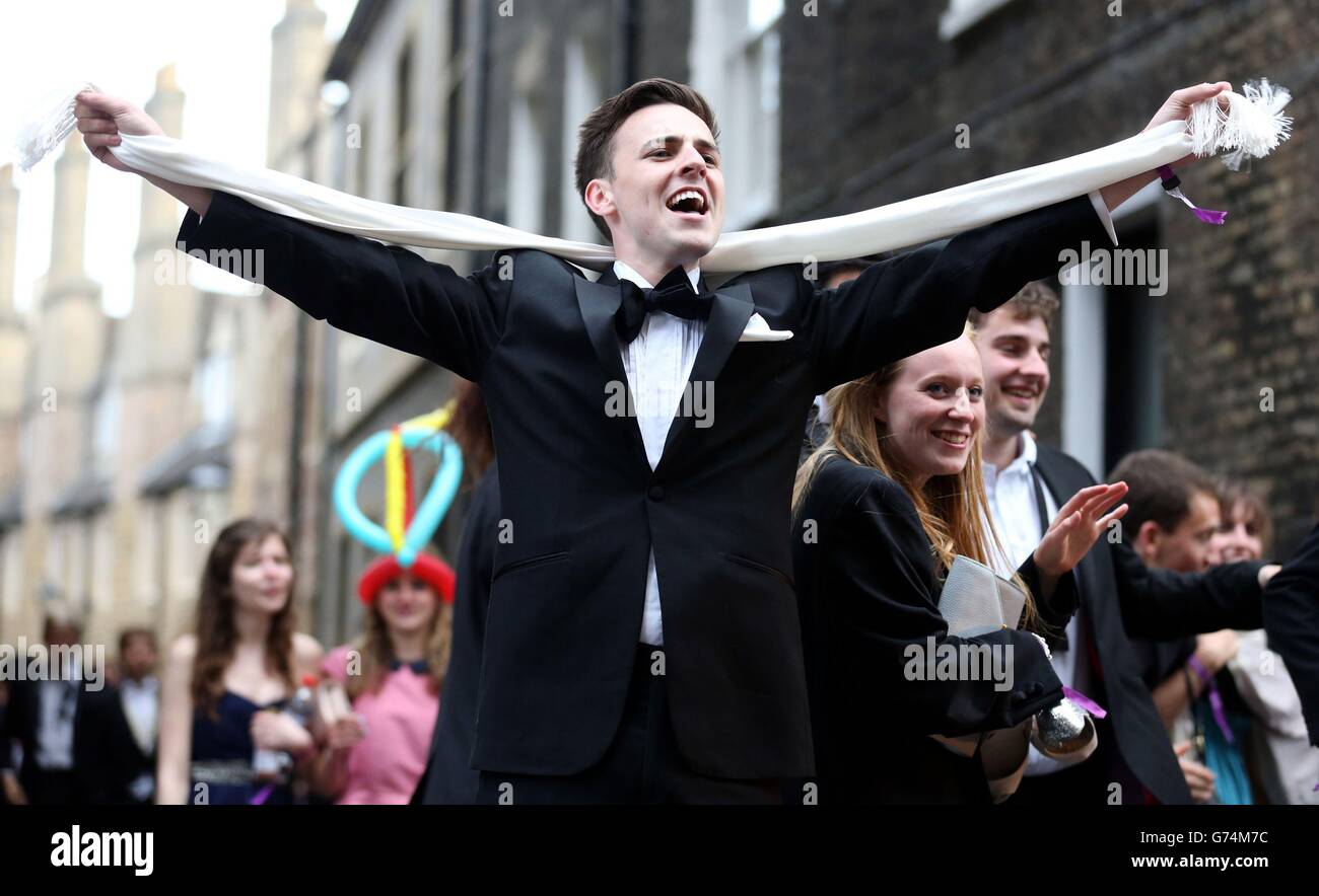 Cambridge University May Ball Stock Photo - Alamy