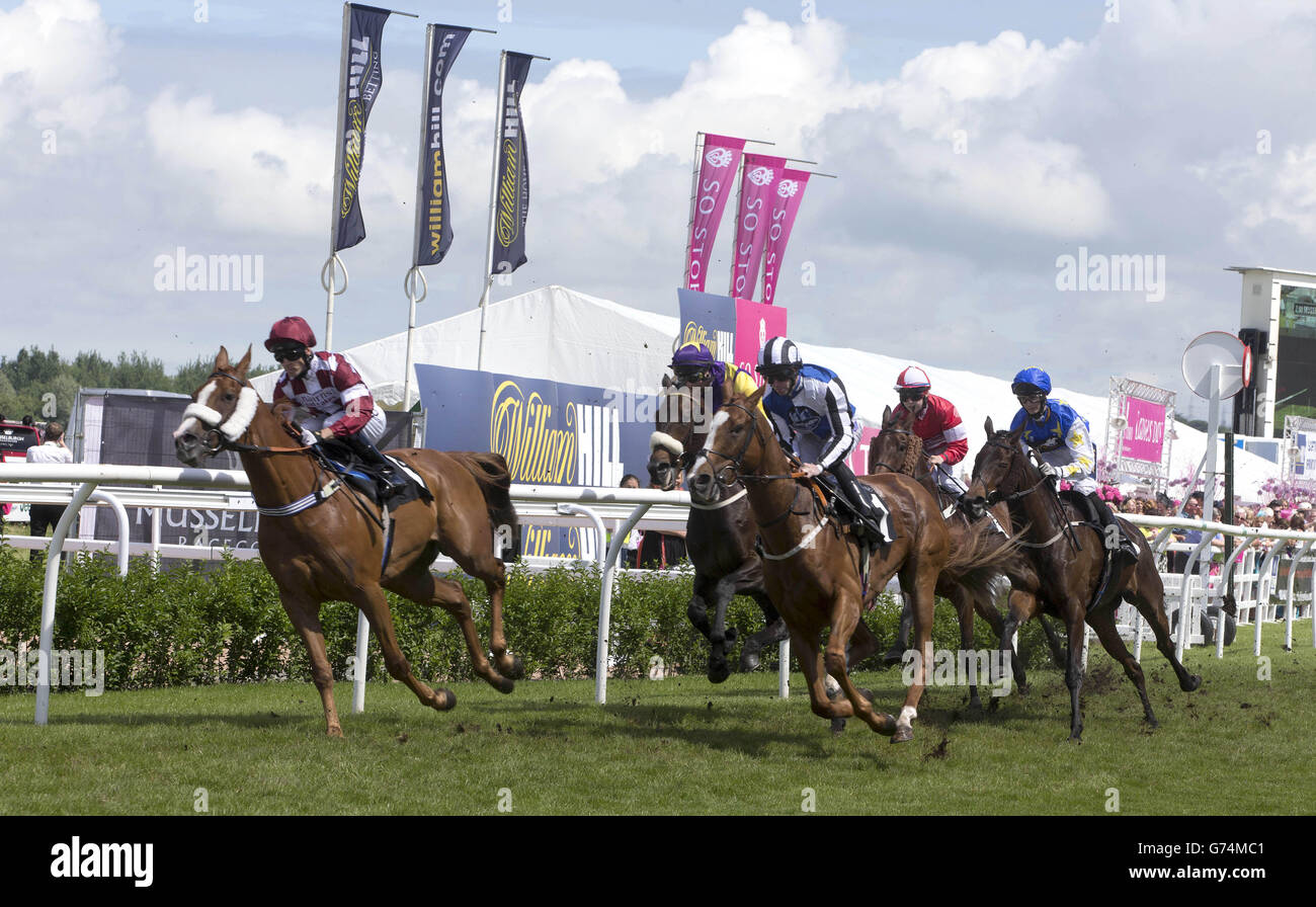 Ladies day horse racing racing musselburgh whmusselburgh hi-res stock ...
