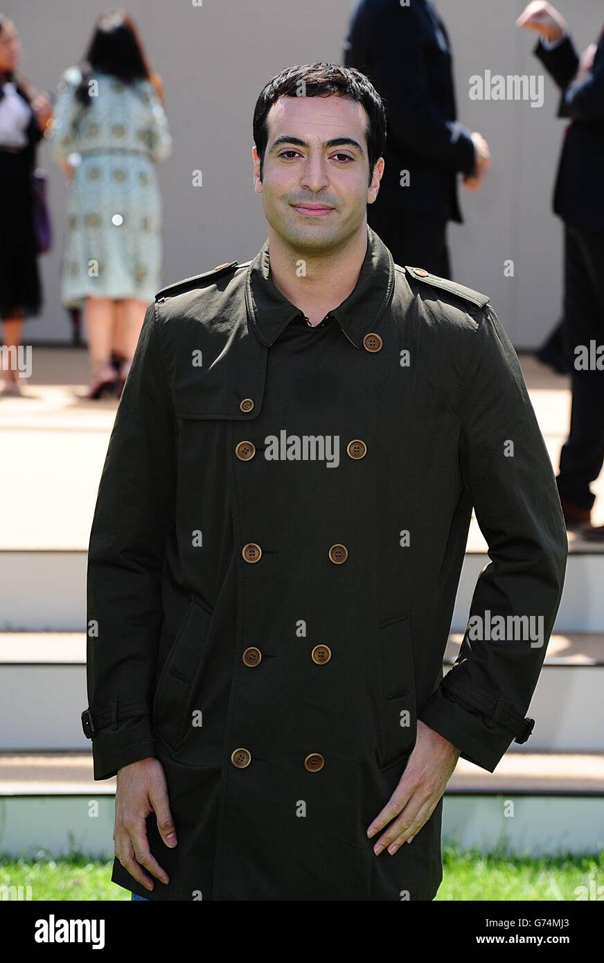 Mohammed Al Turki arriving for the Burberry Prorsum fashion show, held ...