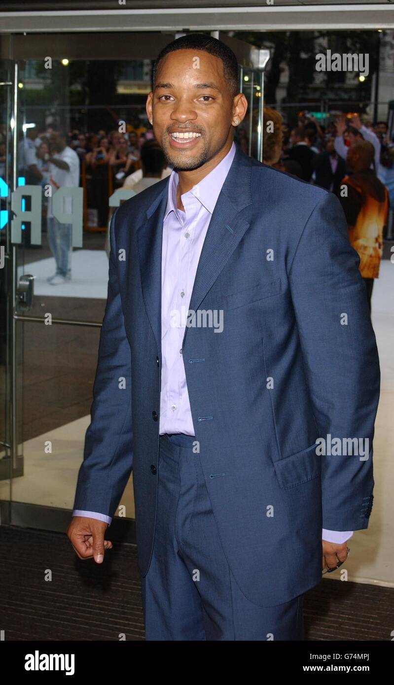 Will Smith I, Robot premiere Stock Photo - Alamy